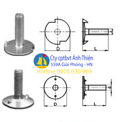 BULONG Gầu Tải M10X40